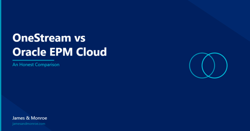 OneStream vs Oracle EPM Cloud: Honest Comparison